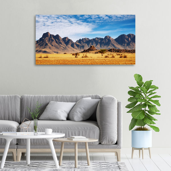 Alpen Home Felsen in Namibia - Ungerahmte Kunstdrucke auf Leinwand | Wayfair.de